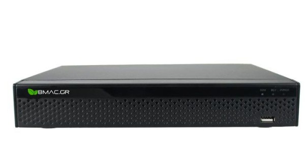 BMAC.GR - www.bmac.grBMC 8κάναλο NVR Καταγραφικό PoE- NVR2108DP
