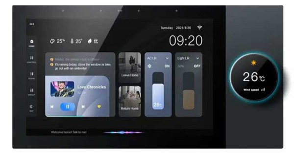 BMAC.GR - www.bmac.grBMC Smart Πάνελ με Οθόνη Αφής 6ιντσών με Zigbee HUB και ηχείο - BT6RML